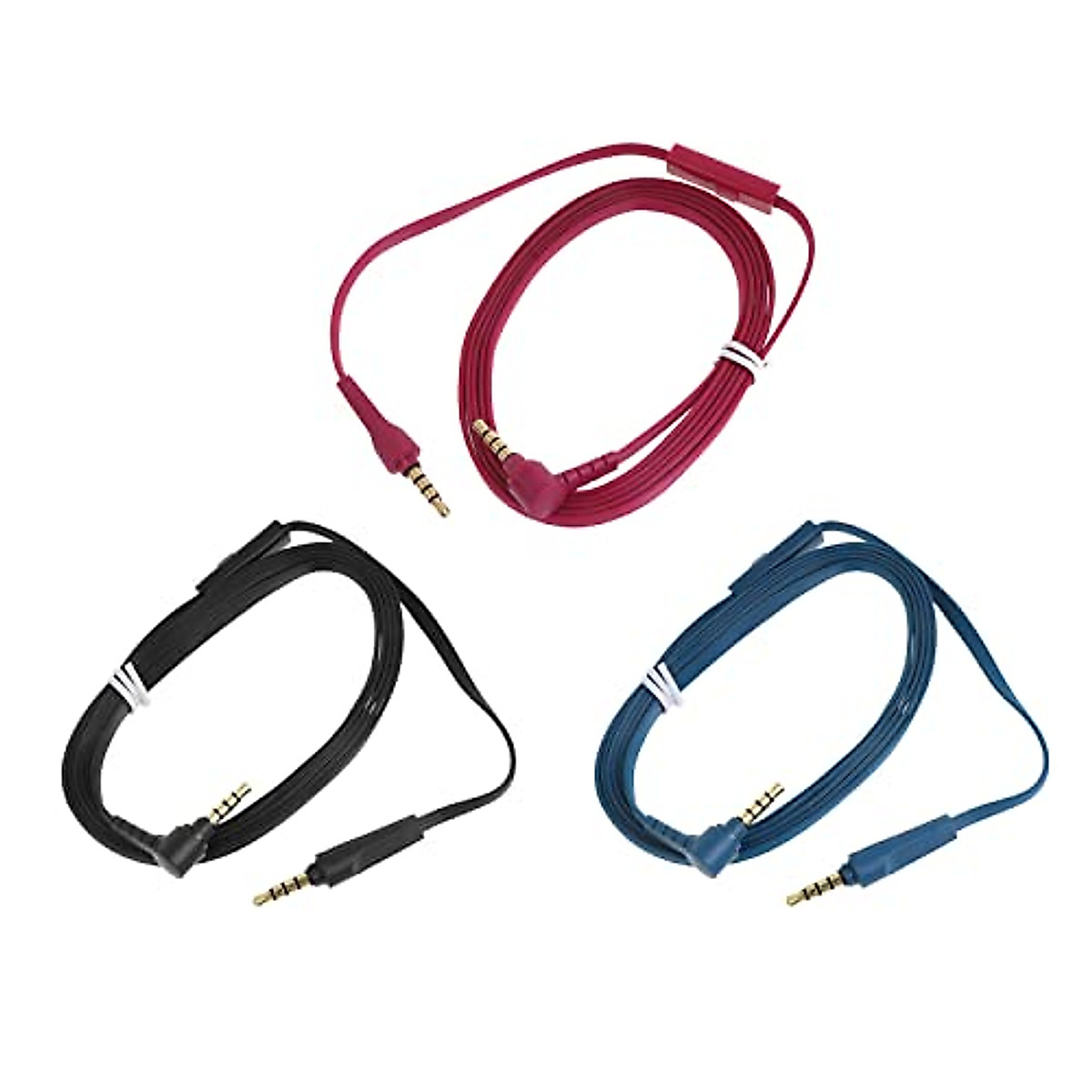 Yuisle 100AAP 100ABN Headphone Cable for 100ABN 100AAP WH-1000XM3 WH-H900N MDR-1A Headphones Replacement Cable Cord Headphones Cable with Microphone