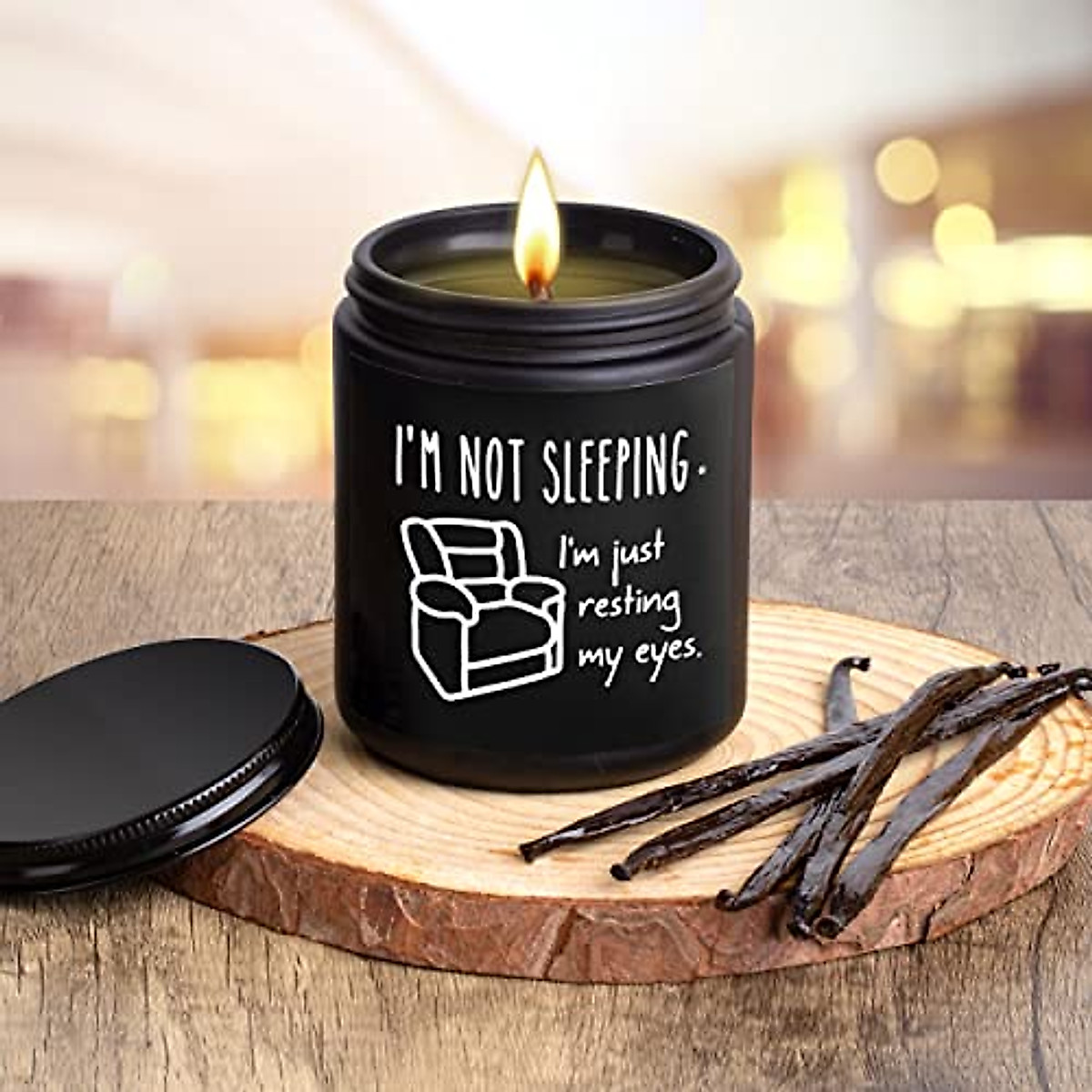 Birthday Gifts for Dad Men from Daughter Son Unique Gifts for Boyfriend Relaxing Gifts for Daddy Unique Scented Candle Gifts for Dad Men Him from Wife