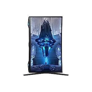 SAMSUNG 32" Odyssey Neo G7 4K UHD 165Hz 1ms G-Sync 1000R Curved Gaming Monitor, Quantum HDR2000, AMD FreeSync Premium Pro, Ultrawide Game View, DisplayPort, HDMI, Height Adjustable Stand, Black, 2022