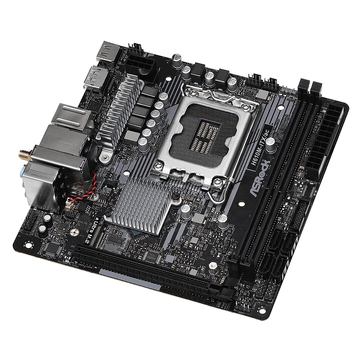 ASRock H610M-ITX/AC Supports 12th Gen Intel® Core™ Processors (LGA1700) motherboard