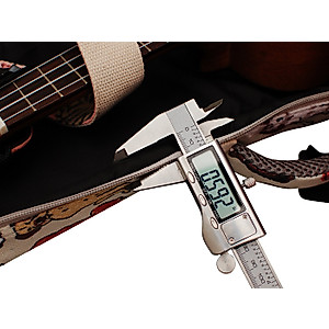 MUSIC FIRST Canvas 21“ Soprano "MR DOG" ukulele case ukulele bag ukulele cover, Original Design.