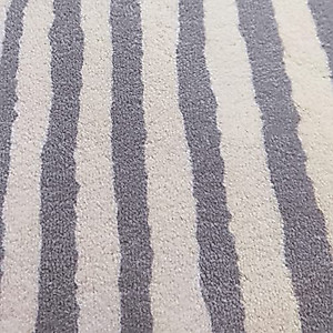 TEALP Round Area Rug 4Ft Circle Rugs Fluffy Bedroom Rug Ultra Soft Farmhouse Throw Rugs Living Room Rug Modern Aesthetic Rug Carpet for Bedroom Dorm Indoor Home Decor, 47.2" Grey