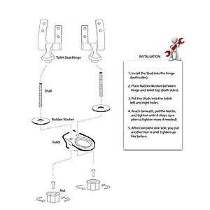 TOPSEAT 3D Ocean Series Elongated Toilet Seat w/Chromed Metal Hinges, Wood, Sea Turtle