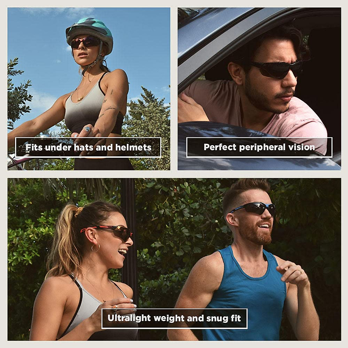 FORCEFLEX Havoc | Unbreakable Sports and Running Sunglasses for Men and Women