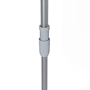 Umbra Anywhere Expandable Rod Curtain Rod and Room Divider (Metallic-Nickel)