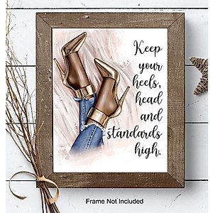 African American Wall Art - Black Women - Black Wall Decor - Fashion Quotes - Fashion Wall Decor - Inspirational Quotes Wall Art - Glam Wall Decor - Black Woman - Latina - Black Wall Art -High Fashion