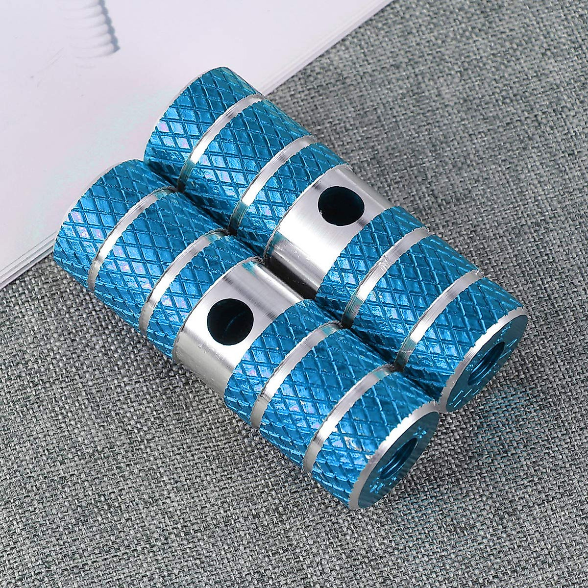 Mountain Bike Pegs Aluminum Alloy Shelf pins Foot pegs Anti-Skid Foot Road Bike Pegs for Bike Bicycle 2 Pair