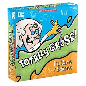 University Games | Scholastic Totally Gross Game of Science Including Real Slime, for 2 to 4 Players Ages 6 and Up