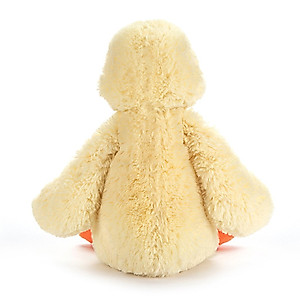 Jellycat Bashful Yellow Duckling Stuffed Animal, Medium, 12 inches