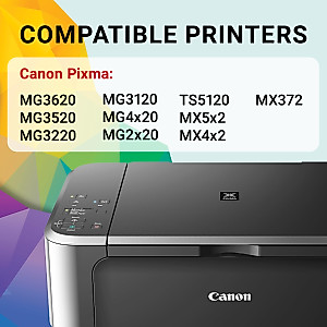 Genuine Canon PG-240XL/CL-241XL HIGH Yield Ink Cartridge Value Pack, Black and Tri-Colour - 5206B020