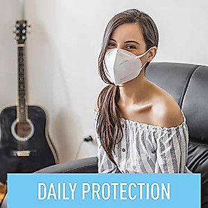 Arcnode KN95 Protective Face Mask, Unisex-Adult Face Mask, 5 Pack