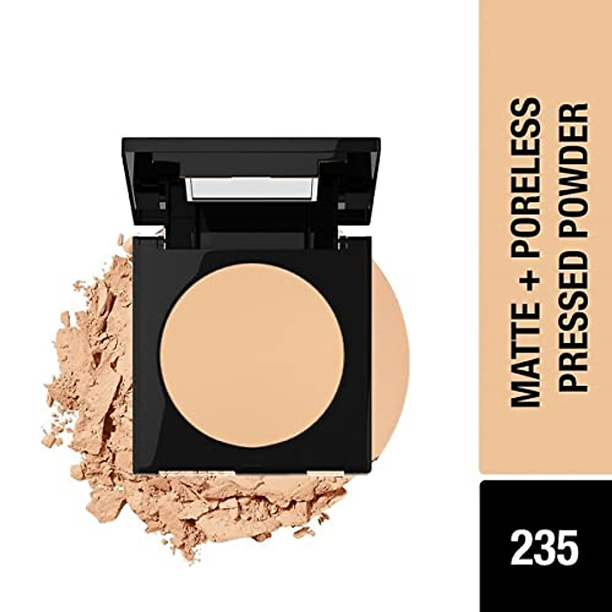 Maybelline Fit Me Matte + Poreless Pressed Face Powder Makeup, Pure Beige, 1 Count (Pack of 4)