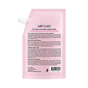 HIP CHIC That Shiny Hair Grape Vinegar Rinse [1 Count] Clarifying for Smooth and Fresh Hair,