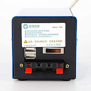 Multifunction Generator 20W High Power Manual Dynamo Hand Crank Charger Generator USB Generator Charging Emergency Generator Portable Blue Manual Hand Crank Generator For Travel Camping Hiking Survial