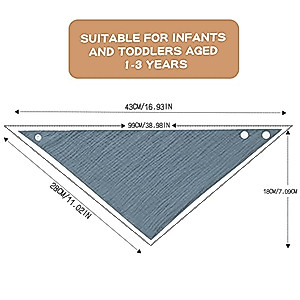 Rapotti Baby Drool Bibs Cotton for Boys and Girls Solid Colors 8 Pack Baby Bids Set for Teething and Drooling