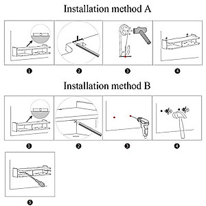 Wall Mounted Tv Set-Top Box Shelf, Cable Plug Wire Storage Box, Floating Storage Shelf WiFi Router Storage