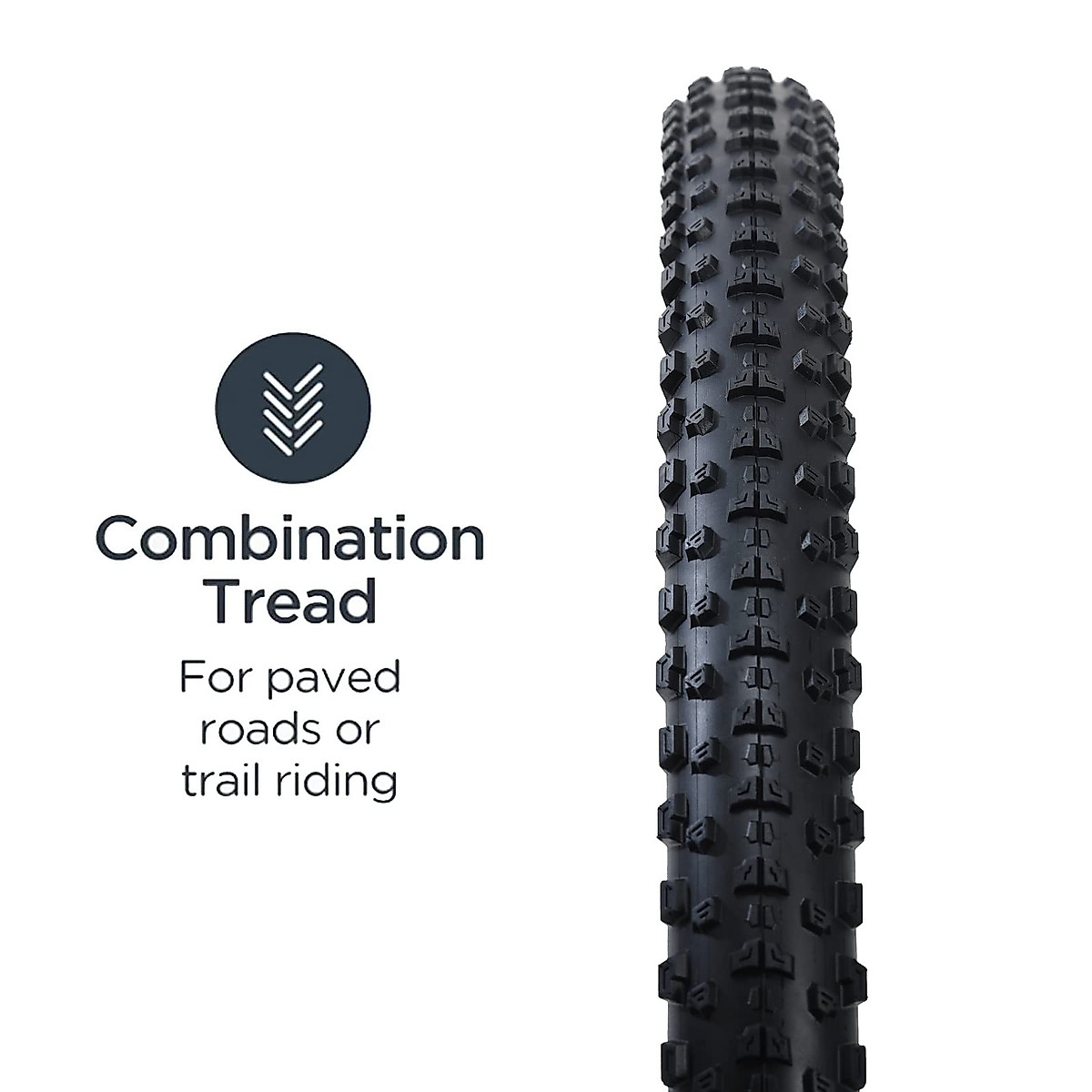 L-TWOO Mountain Bike Tire 26 inch Replacement Tire 26 x 1.95 inchFoldable MTB Tire for Mountain Bike BMX Electric Bike