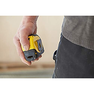 STANLEY FATMAX Tape Measure Blade Armor 8 M Metric Shock Resistant with Mylar Coating and Cushion Grip 0-33-728