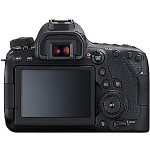 Canon EOS 6D Mark II Wi-Fi Digital SLR Camera Body with BG-E21 Battery Grip