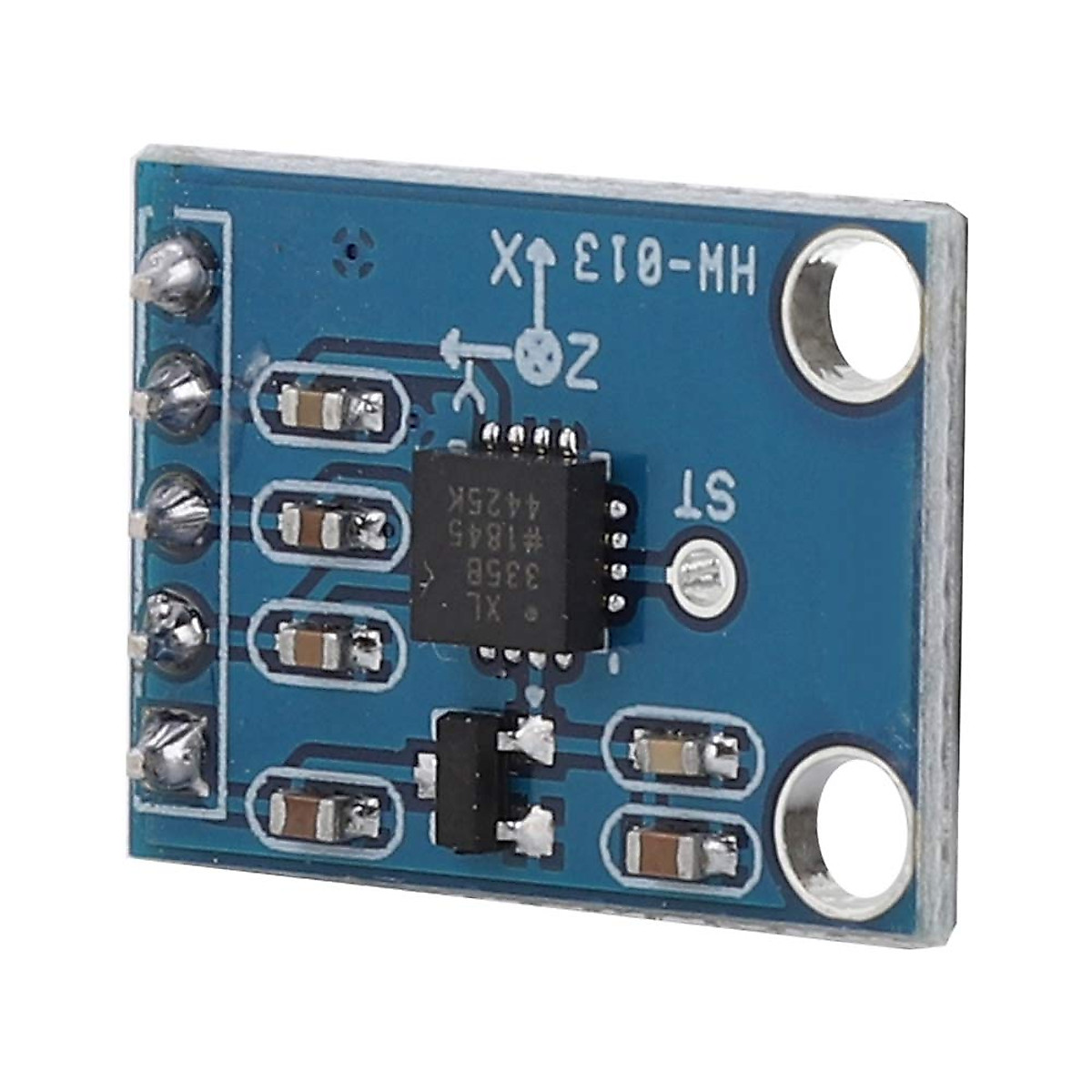 Accelerometer Module ADXL335(Welded), for , 3 Axis Tilt Angle Sensor, Small Size, Thin, Low Power Consumption, Measuring Static Gravitational and Dynamic Acceleration