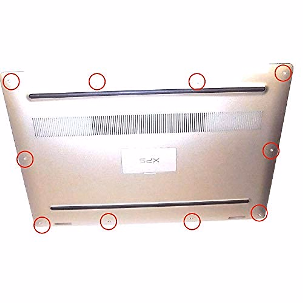 Michaelia 12PCS M2x3mm Silver Torx T5 Replacement Bottom Case Base Cover Screw for Dell XPS 13 9343 9350 9360, XPS 15 9550 9560 Precision M5510+ 1 PCS Torx T5 Screwdriver