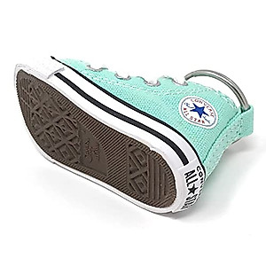 Converse Key Chain All Star Chuck Taylor Sneaker Keychain Authentic, Mint/White, One Size