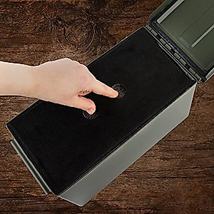 Titan LSO Whiskey Glasses and Whiskey Stones in Unique Tactical Box Display | Ideal Groomsmen Gifts Whiskey Gifts for Men | Bourbon Whiskey Cocktail Glasses, Coasters and Tongs… (with Whiskey Stones)