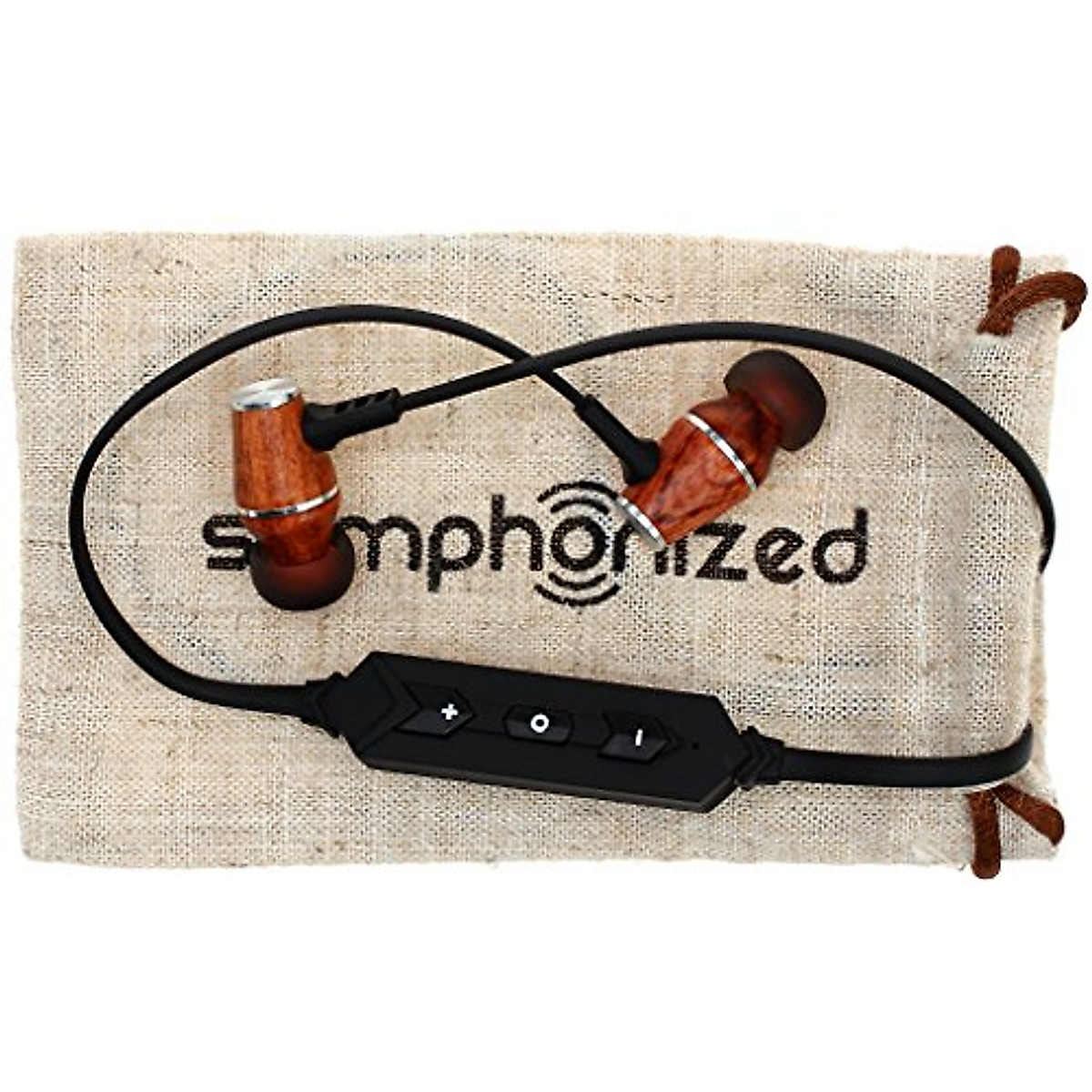 Symphonized Neckband Bluetooth Headphones - Wireless Sport Earbuds, Bluetooth Wireless Earbuds with Earhooks, Bluetooth Earbuds with Ear Hook, Running Earbuds, Neck Bluetooth Headphones Microphone