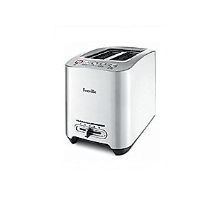 Breville BTA820XL Die-Cast 2-Slice Smart Toaster, Brushed Stainless Steel