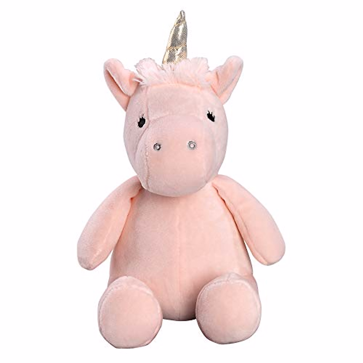 Bedtime Originals Rainbow Unicorn Plush Unicorn, Pearl/Pink , 6.5x9x10 Inch (Pack of 1)