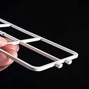 LIPAVI N20X Sous Vide Rack with Anti Float - Adjustable, Collapsible, Ensures even warmin - Polycarbonate with 316L Stainless steel weights - Square L:7.8 W:6.4 H:6.6 inch - Fits LIPAVI C20 Container