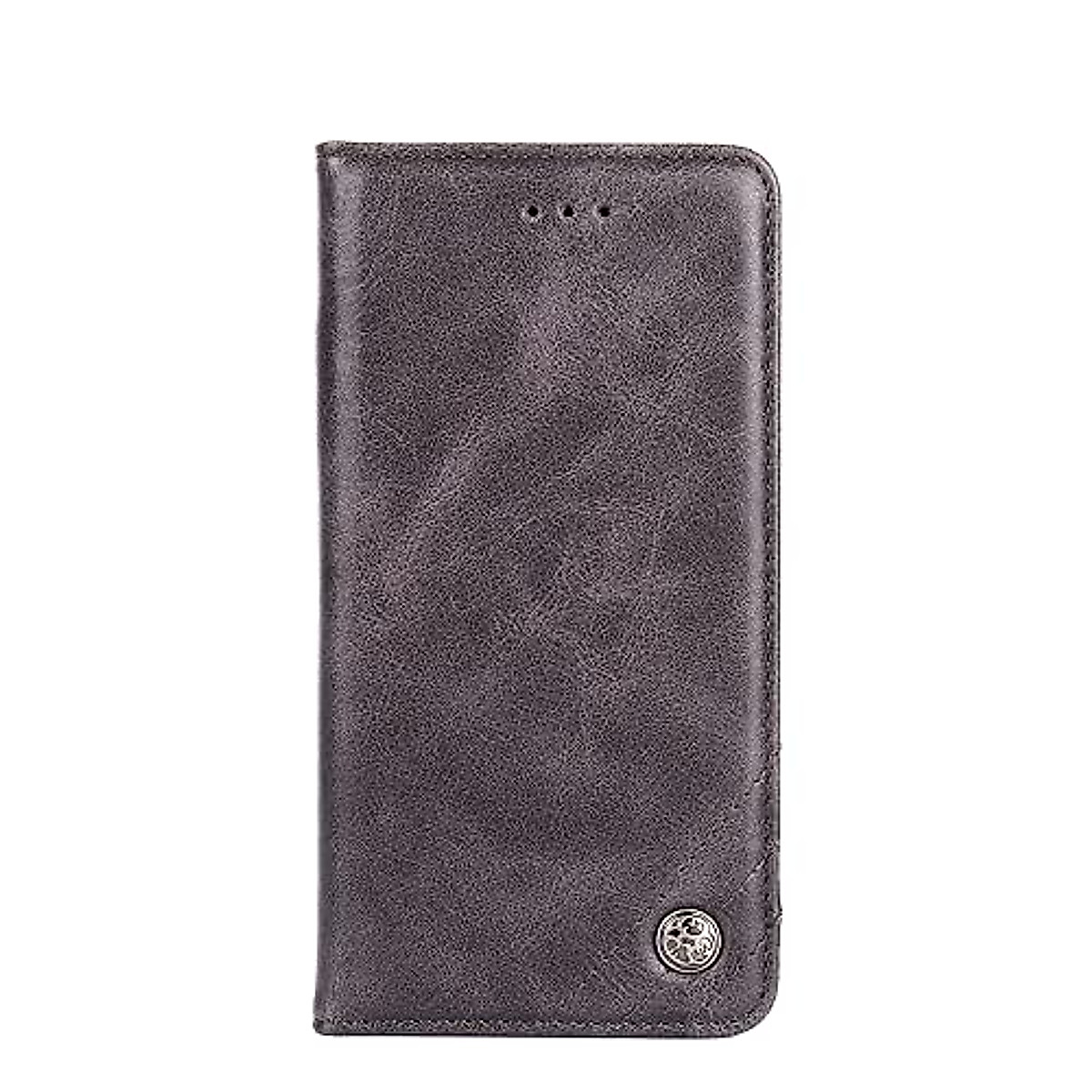 Fansipro Wallet Folio Case for Oppo Reno 2 F, Premium PU Leather Slim Fit Cover for Reno 2 F, 3 Card Slots, Align Cutouts, Gray
