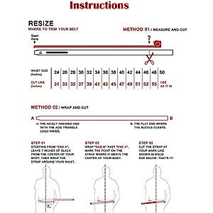 JEKIXHUA Men's Luxury Gold Tiger Buckle Cowhide Leather Dress Belt fit 44" Adjustable (Tiger 1, 22" - 42" Waist Adjustable)