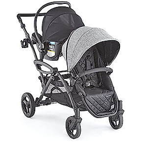 Contours V2 Stroller Infant Car Seat Adapter for Select Cybex, Maxi-COSI and Nuna Infant Car Seats (Contours Strollers ONLY) - Black