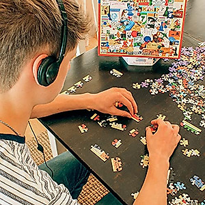 Soundnetic SNCCV Classroom Stereo Headphones with Leatherette Earpads and Volume Control, Black, Count of 10, Pack of 1