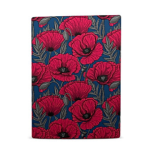Head Case Designs Officially Licensed Katerina Kirilova Night Poppy Garden Patterns Vinyl Faceplate Gaming Skin Decal Compatible With Sony PlayStation 5 PS5 Digital Console and DualSense Controller