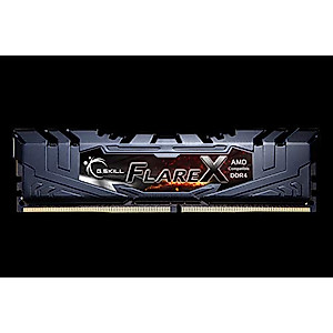 G.Skill Flare X Series 16GB (2 x 8GB) 288-Pin DDR4 2400 (PC4 19200) for AMD Ryzen Desktop Memory Model F4-2400C15D-16GFX