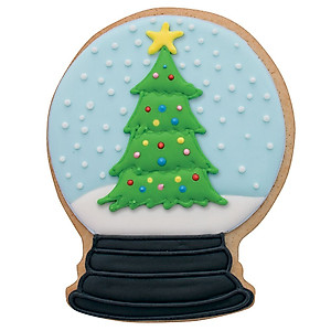 Winter Snow Globe Cookie Cutter, 4" Made in USA by Ann Clark