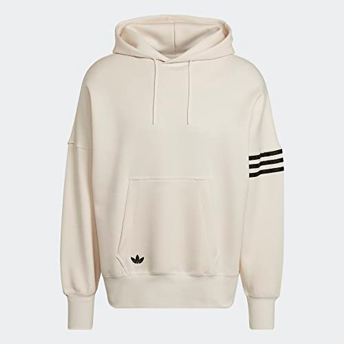 adidas Originals Men's Adicolor Neuclassics Hoodie, Wonder White, Small