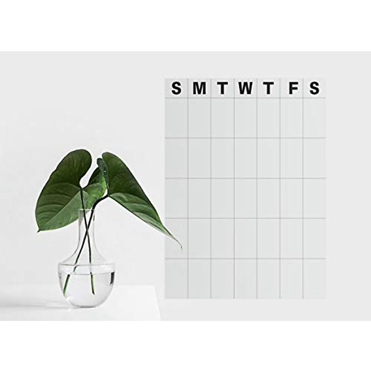 Monthly Transparent Board / 13.8"x17.7" (350x450 mm) / PET Film/A Gift That Reminds me of The Whole Year/A Gift Available to Anyone/Made by South Korea