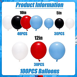 Spidey and His Amazing Friends Birthday Party Supplies, Spidey Party Balloons Garland Arch Kit, Latex Balloons, Backdrop, Tablecloth, Spidey Theme Party Decorations, Spidey Birthday Party Favors