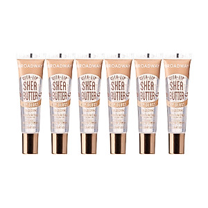 Broadway Vita-Lip Clear Lip Gloss 0.47oz/14ml (Shea Butter) 6 PACK