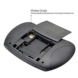 BFTECH 2.4GHz Mini Wireless Keyboard with Touchpad Mouse,Handheld Remote,Pi 2/3,KODI Android TV Box, HTPC/IPTV, Windows 7 8 10