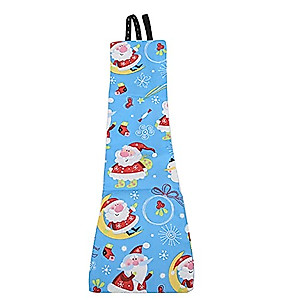Pssopp Pet Chicken Diapers Duckling Diaper Pet Poultry Diapers Washable Poultry Cloth for Goose Duck Hen Chicken (Blue Christmas S)