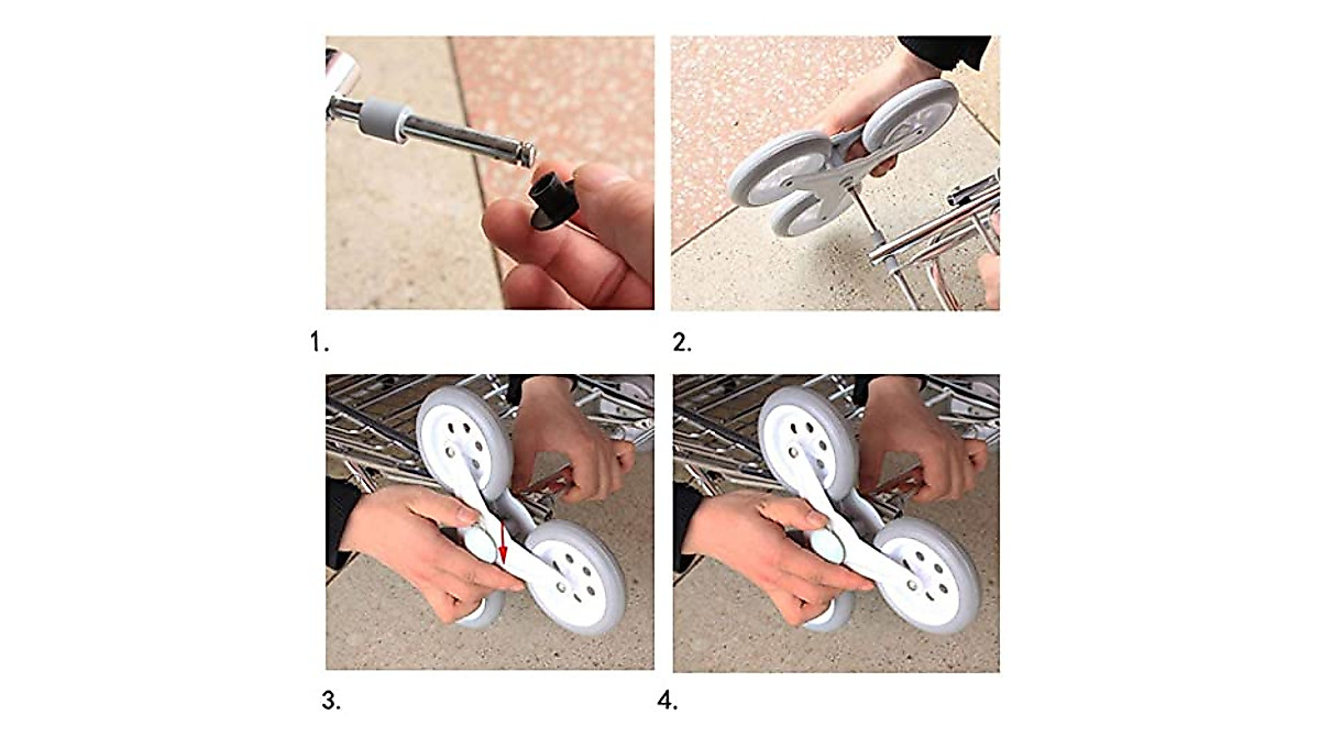 Multi-Function Shopping Trolley for Easy Hauling