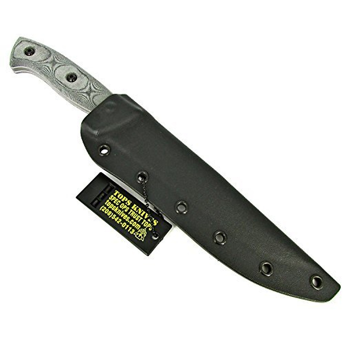 TOPS Knives Hazen Legion 6.0 Tactical Fixed Blade Knife HAZEN-LG