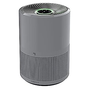 Sharper Image PURIFY 9 Whole Room Air Cleaner with True HEPA Filtration, Activated Carbon Filter, Visual Air Quality Indicator, for Home, Bedroom and Office