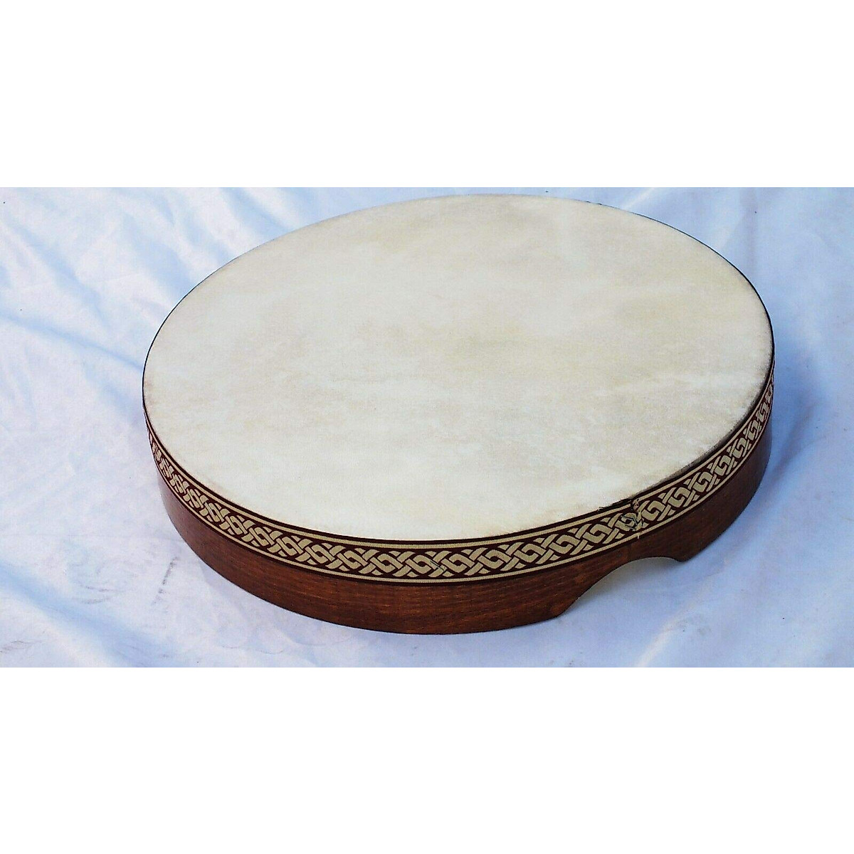 40 X 6 Cm Animal Skin Bendir Turkish Percussion Frame Drum