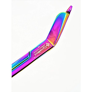 SET of 2 EACH PREMIUM GERMAN STAINLESS NURSES DOCTOR LISTER BANDAGE SCISSORS 7.25" + 5.5" MULTI TITANIUM COLOR RAINBOW STAINLESS STEEL-CYNAMED BRANDED-A+QUALITY GUARANTEED …