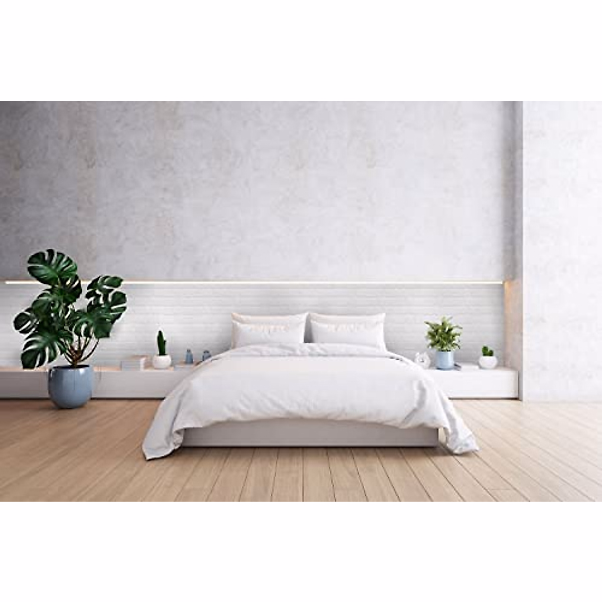 Retro-Art 3D Backsplash Wall Panels for Kitchen, Pack of 10, Brick in Paintable White, PVC, 24.5 x 18.5, Cover 31.48 sq.ft. 703540